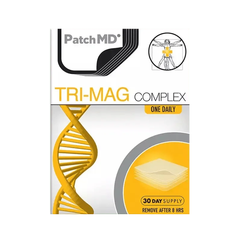 PatchMD Tri-Mag Magnesium Patch | Natural Transdermal Delivery